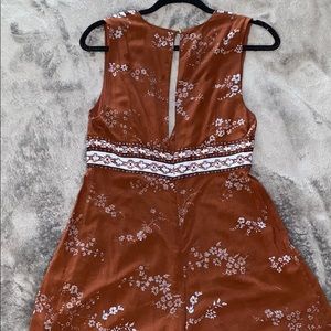 Ecote | Pants & Jumpsuits | Ecot Maroon And Baby Blue Romper | Poshmark